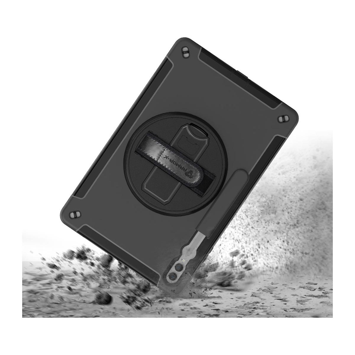 Armor-X RIN Galaxy Tab S9 Ultra / S10 Ultra Rugged -suojakotelo, Musta ...