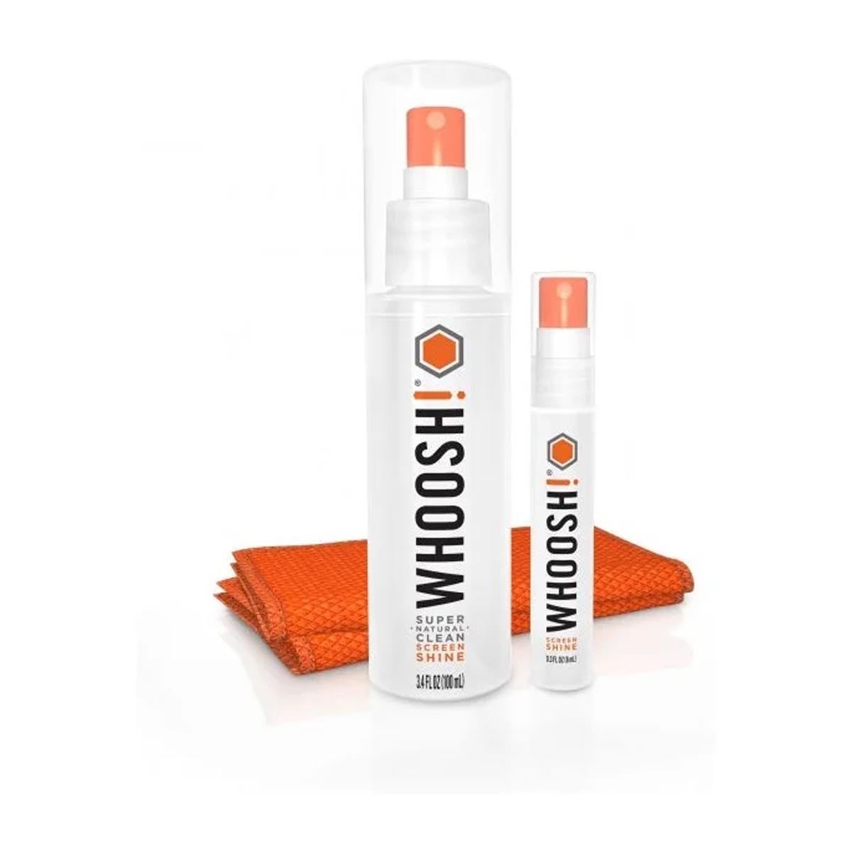 Whoosh! Duo Convenient desinfiointi- ja puhdistussuihke, 8ml + 100ml ...